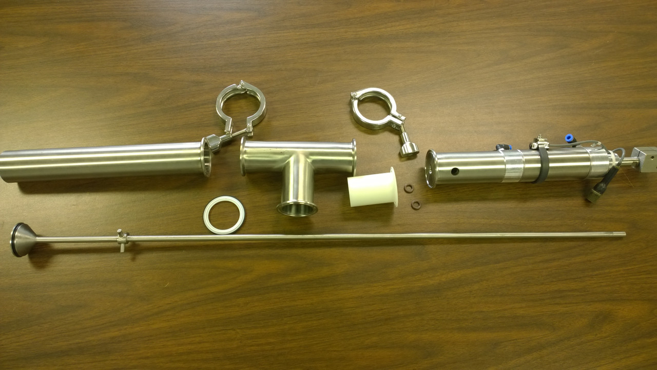 2 inch nozzle Disassembled - Oden Machinery
