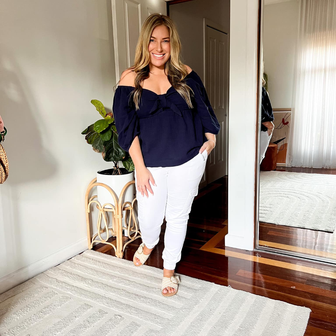 SASS CLOTHING TOPS | TILLY TOP- NAVY (Reversible) | SIZE 8-20 | SHOP ...
