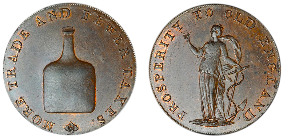 Dinmore & Son, Copper Halfpenny (D&H Norfolk 24a) - Gary Groll