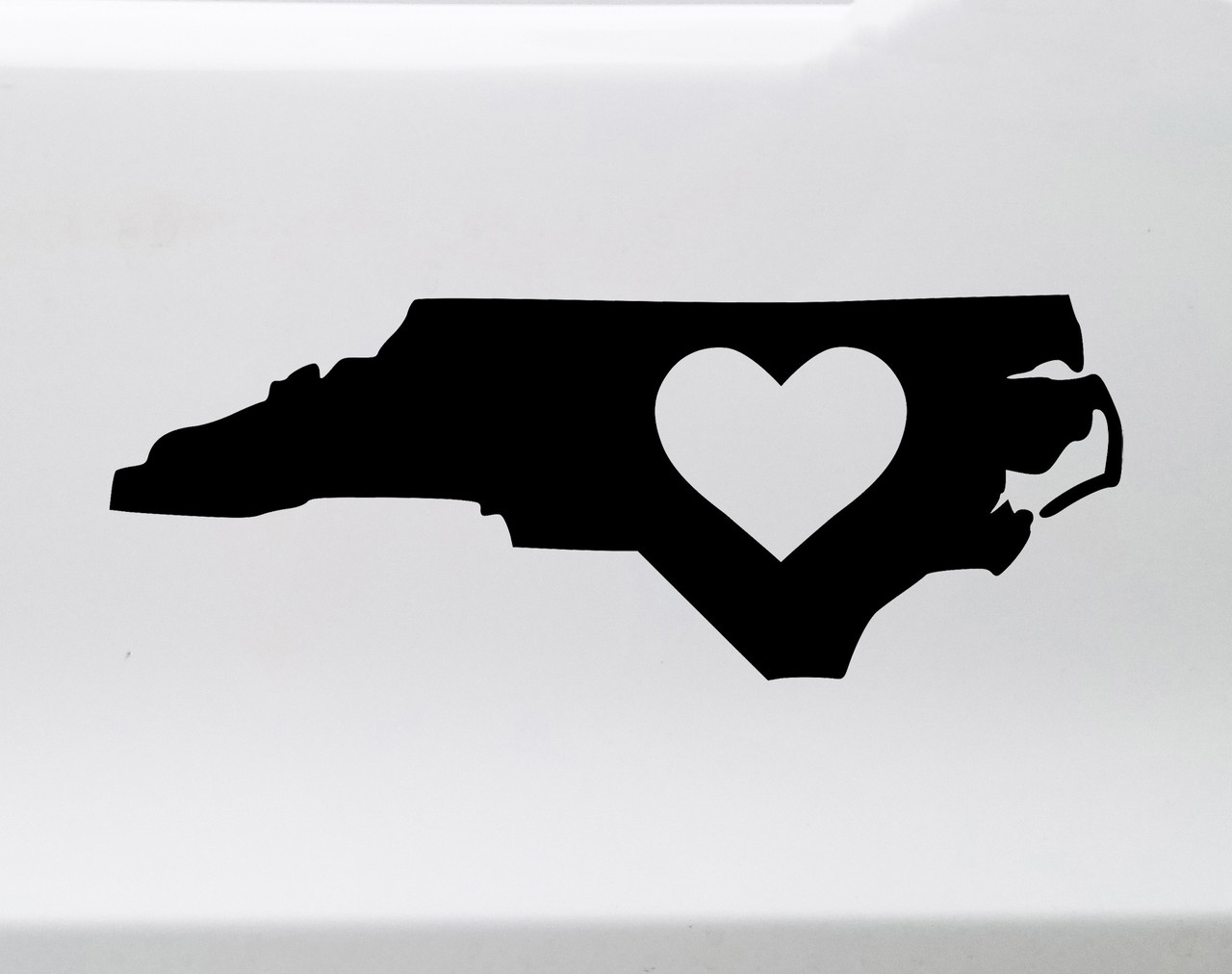 North Carolina Flag Sticker Decal - Weatherproof - Adhesive State ...