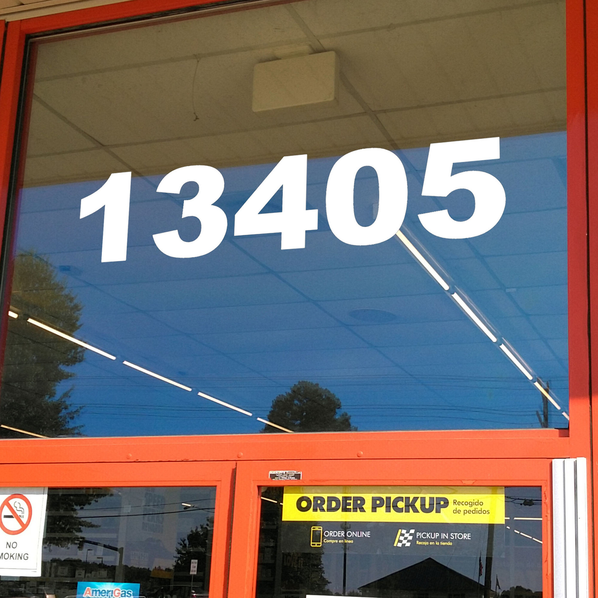 Large Outdoor-Grade Store & Home Vinyl Address Numbers | 4" to 20" Tall ...