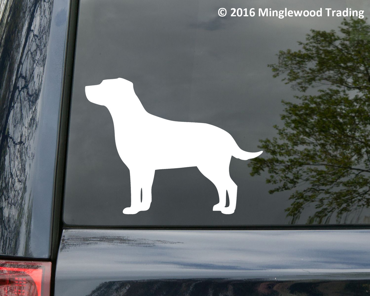 LABRADOR RETRIEVER Vinyl Sticker - Dog Puppy Yellow Black Lab (curled ...