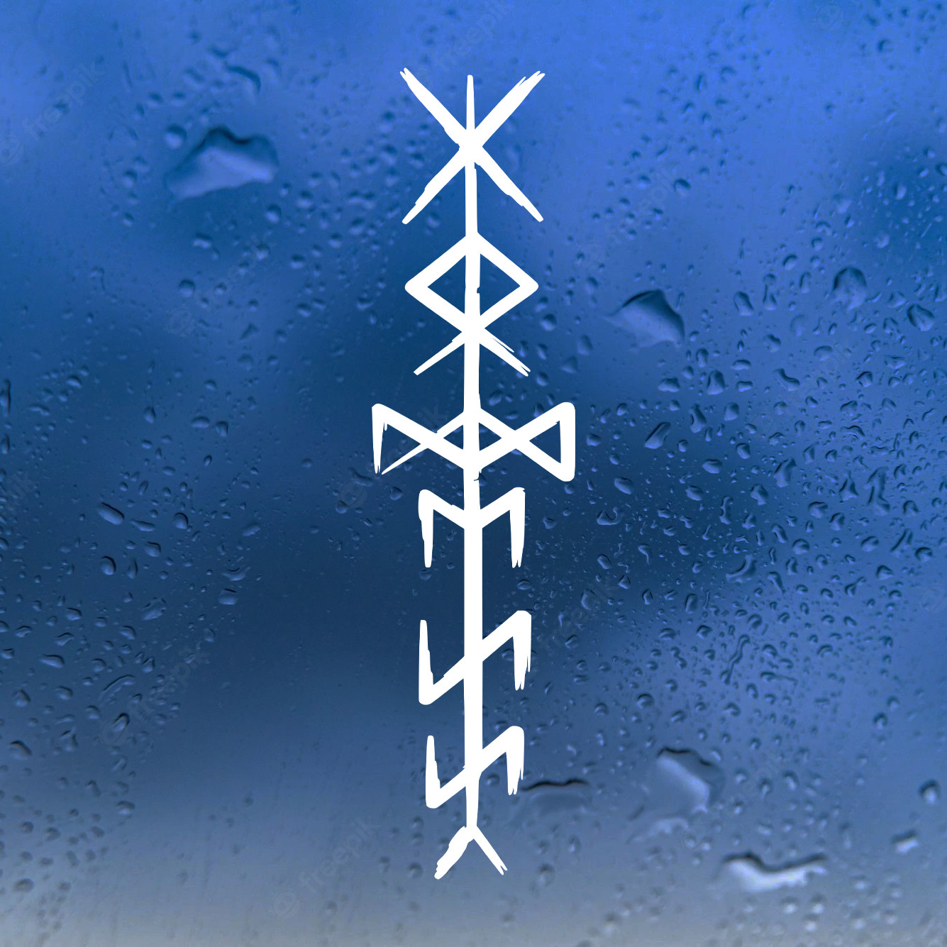 Goddess Bindrune Vinyl Decal - Viking Norse Rune - Die Cut Sticker ...