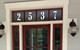 Custom Transom Window Numbers Vinyl Decal 3" to 10" tall - Home Address ...