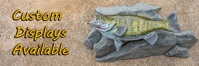 The Fish Mount Store - Full body and half sided fish Replicas