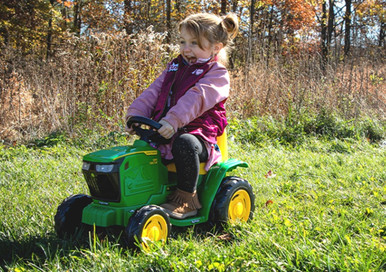 Peg Perego John Deere Mini 6V Electric Ride On Tractor