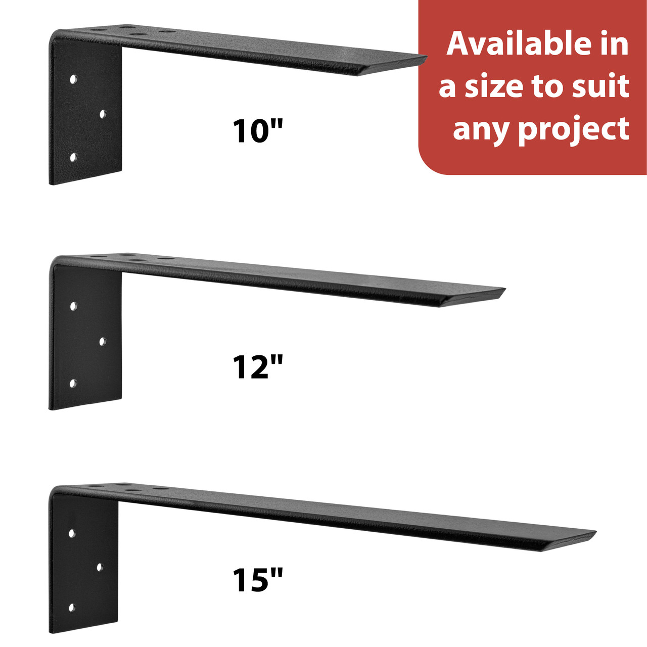 Counter Top Support Brackets (Straight & L-Shape) - Kobi Tools