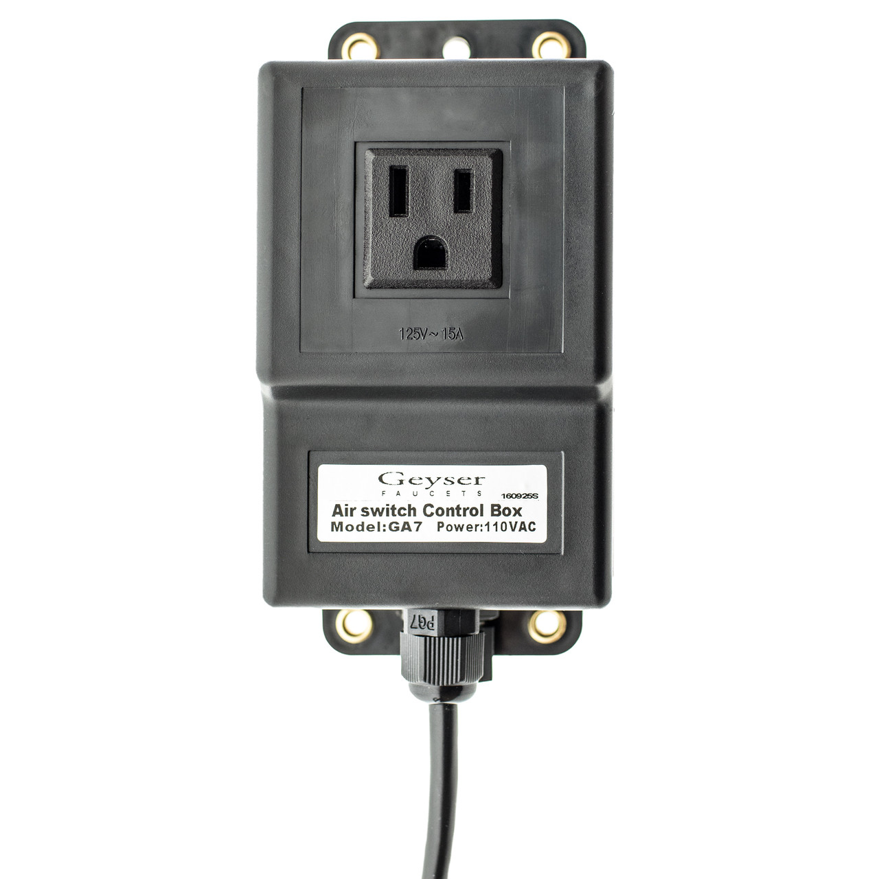 Single Outlet Sink Garbage Disposal Air Activated Power Module - Kobi Tools