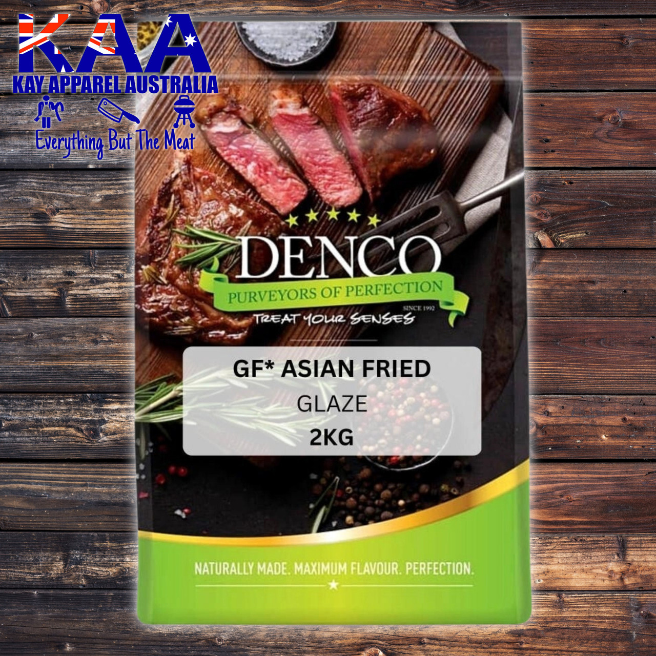 Denco Asian Fried Chicken Glaze 2kg, Gluten Free - Kay Apparel Aprons ...