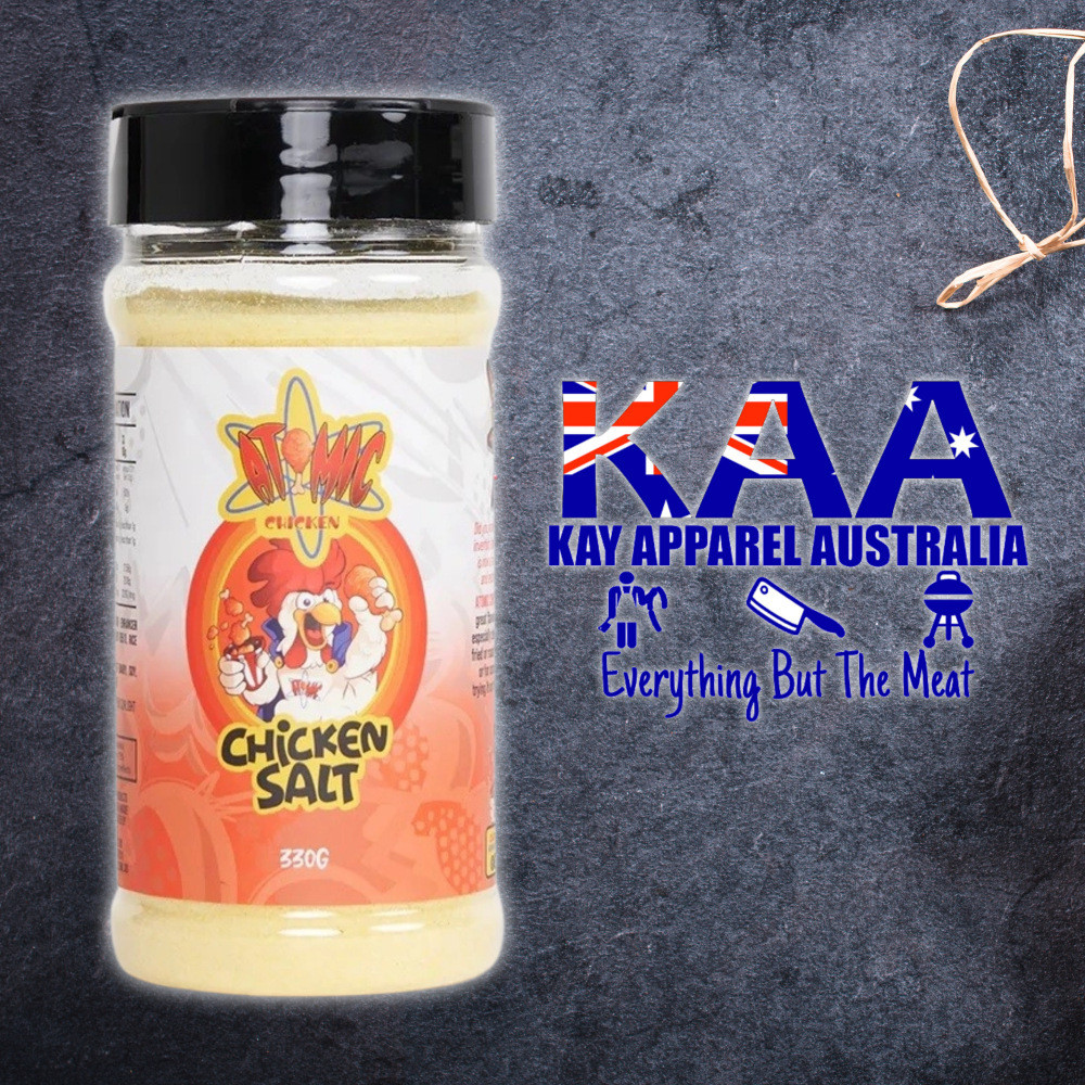 Atomic Chicken Chicken Salt 350g - Kay Apparel Aprons And Home Butchers ...