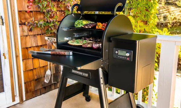 TRAEGER FOLDING FRONT SHELF - PRO 22 - 575 & IRONWOOD 650 - Kay Apparel ...