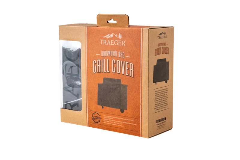 TRAEGER IRONWOOD 885 GRILL COVER - FULL-LENGTH - Kay Apparel Aprons And ...