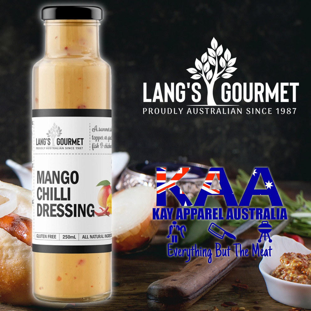 Langs Gourmet Mango Chilli Dressing 250ml - Kay Apparel Aprons And Home ...