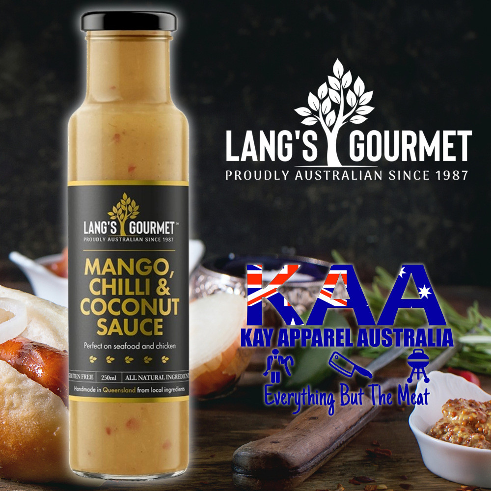 Langs Gourmet Premium Mango Chilli Coconut Sauce 250ml - Kay Apparel ...