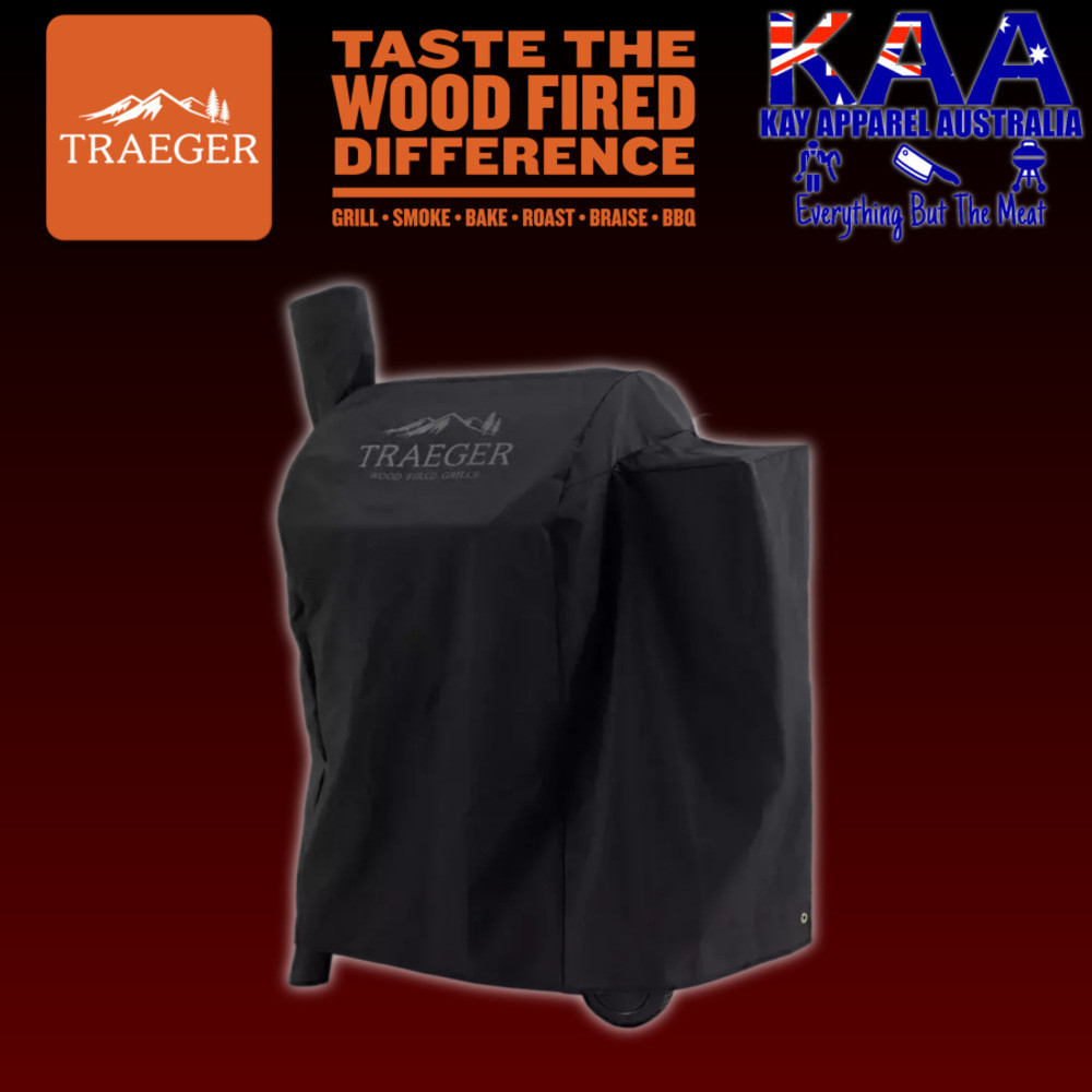 TRAEGER PRO 575 & PRO 22 GRILL COVER - FULL-LENGTH - Kay Apparel Aprons ...