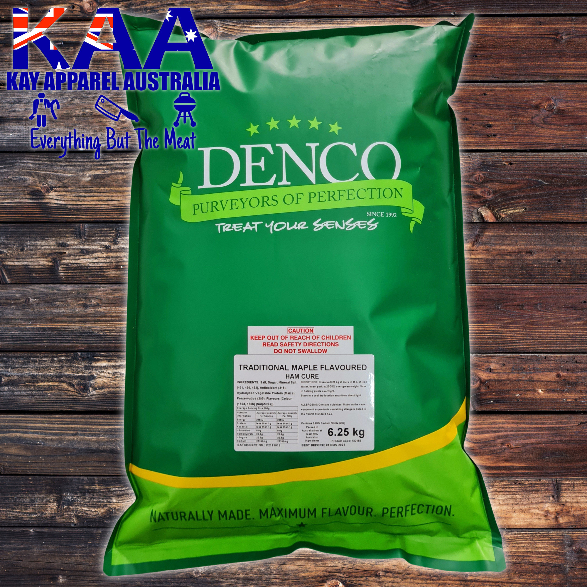 Denco Traditional Maple Ham and Bacon Meat Cure 6.25kg - Kay Apparel ...