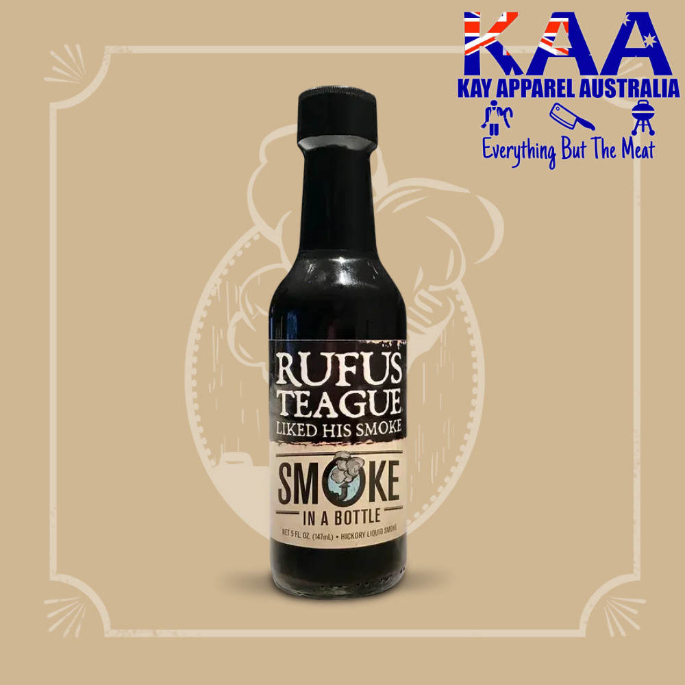 Rufus Teague Hickory Liquid Smoke 147ml - Kay Apparel Aprons And Home ...