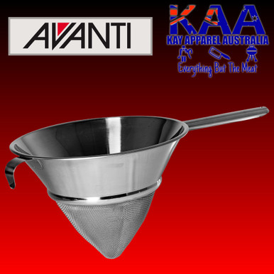 Avanti Fine Mesh Chinois Strainer 24cm 12531 - Kay Apparel Aprons And ...