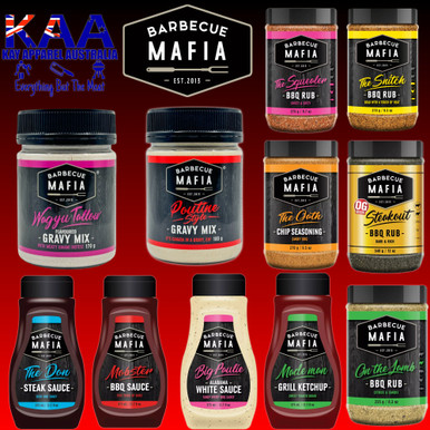 BBQ Rubs Barbecue Mafia 11 Pack BBQ Rub, BBQ Sauce, Gravies - Kay ...