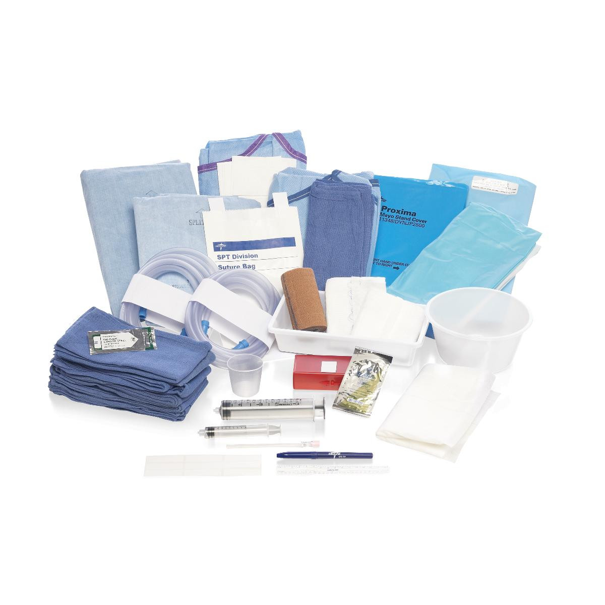 Medline Sterile Split Shoulder Standard Surgical Tray I