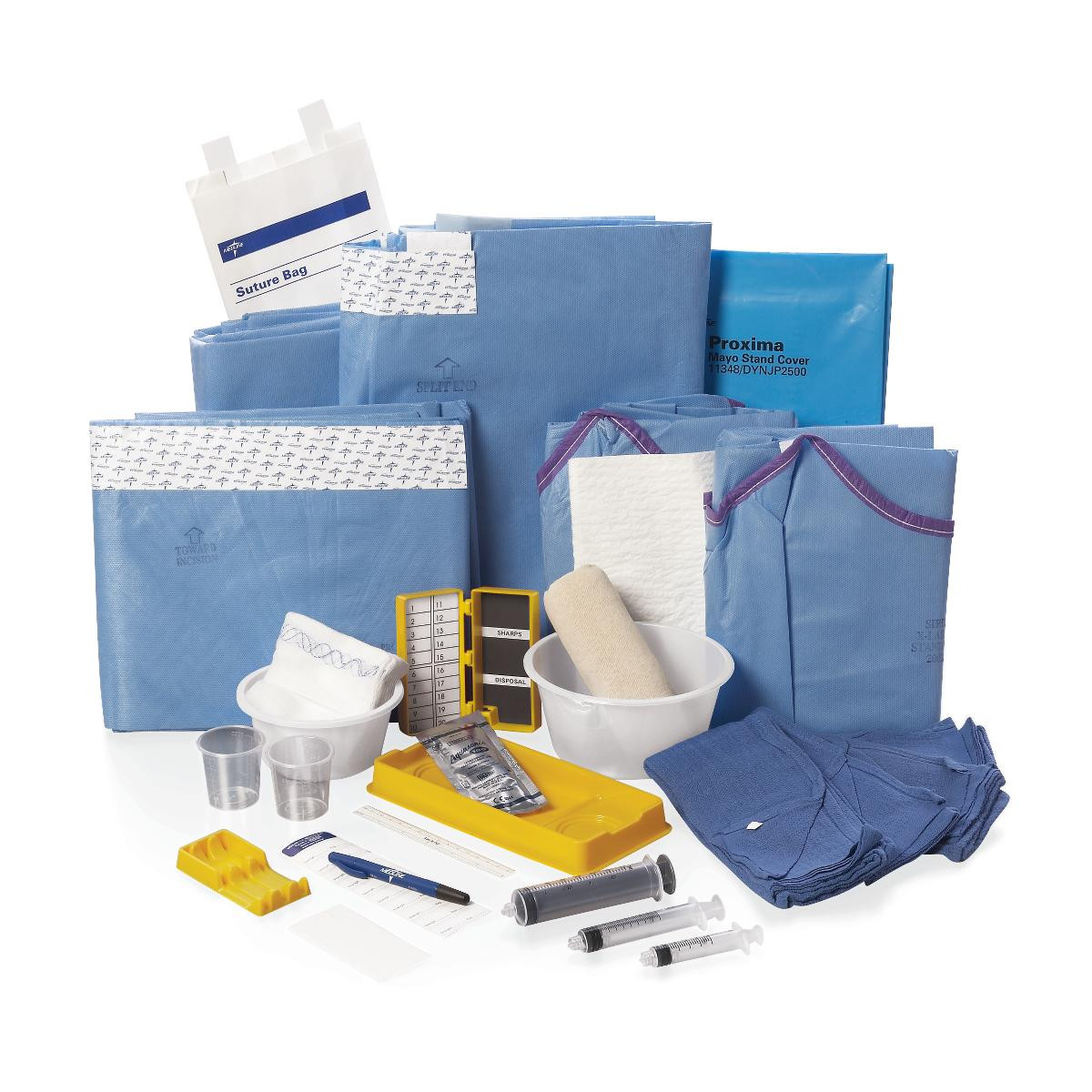 Medline Sterile Vein Standard Surgical Tray II
