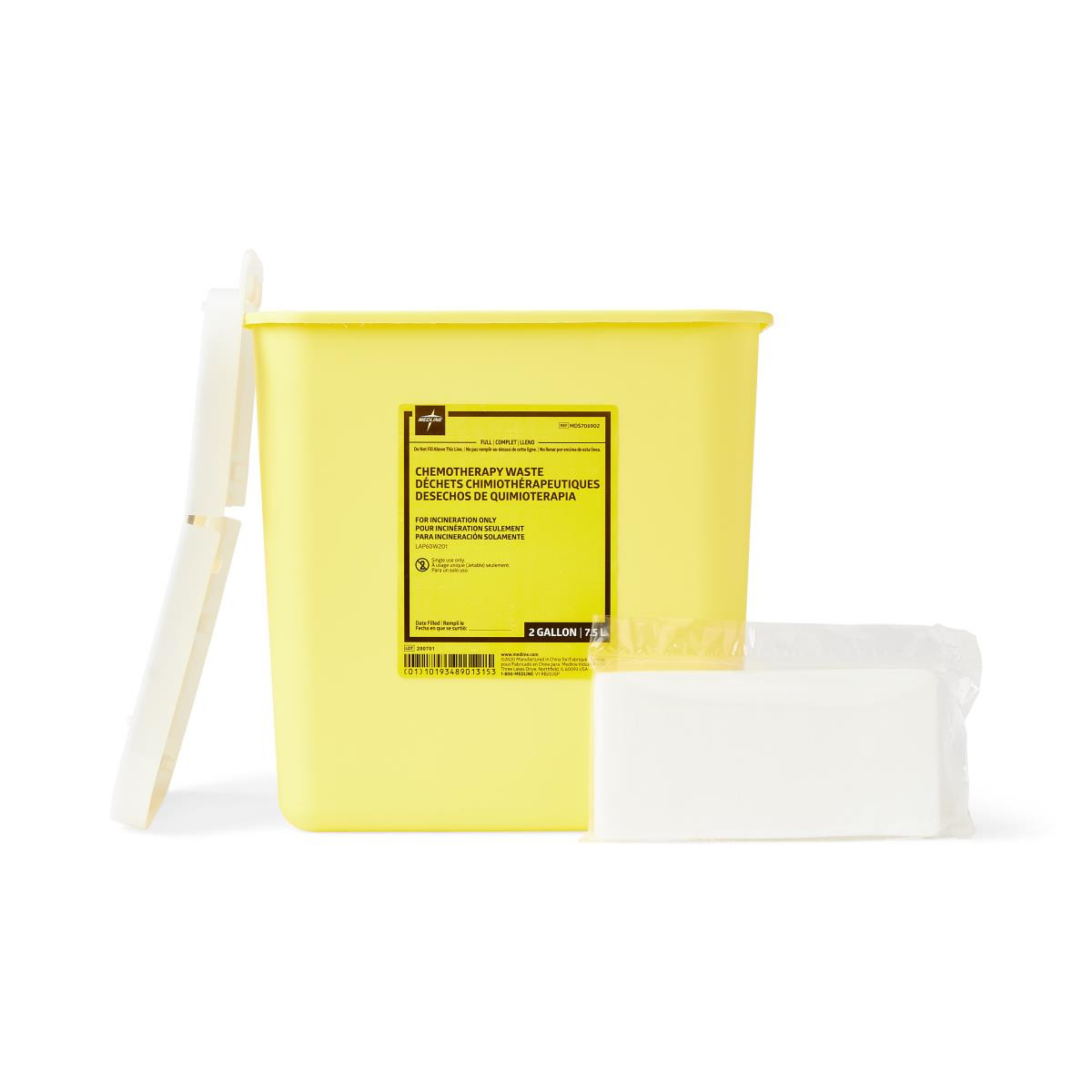 Medline Chemotherapy Waste Containers