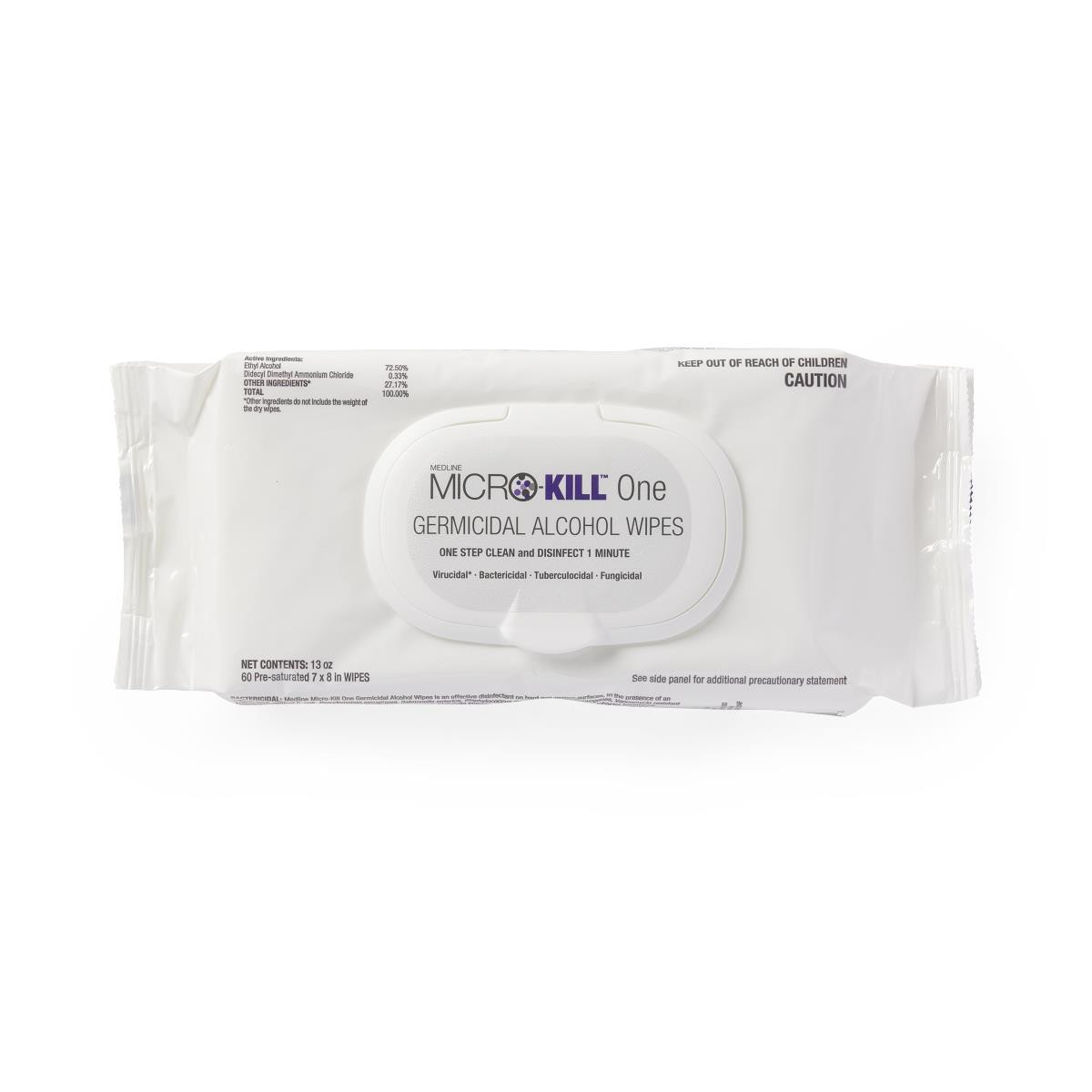 Micro-Kill One Germicidal Alcohol Wipes