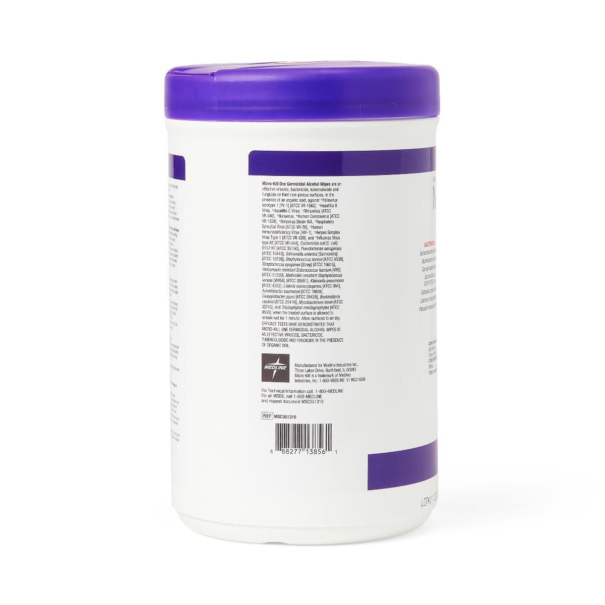 Micro-Kill One Germicidal Alcohol Wipes
