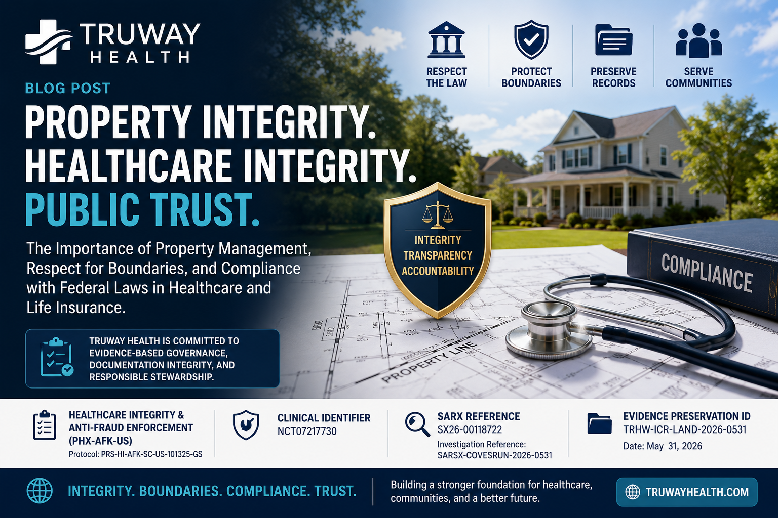 Property Integrity, Life Insurance Stewardship, and Healthcare ...
