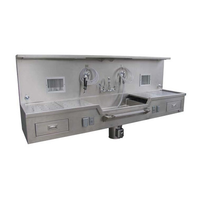 Wall-Mounted Autopsy Stations