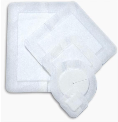 Covaderm Plus 6"x8" Sterile Wound Dressing with Adhesive, Latex-Free