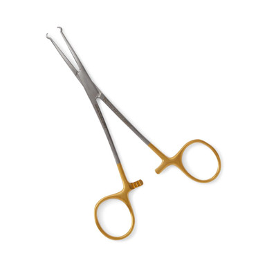 No-Scalpel Vasectomy Fixator Ring Clamp