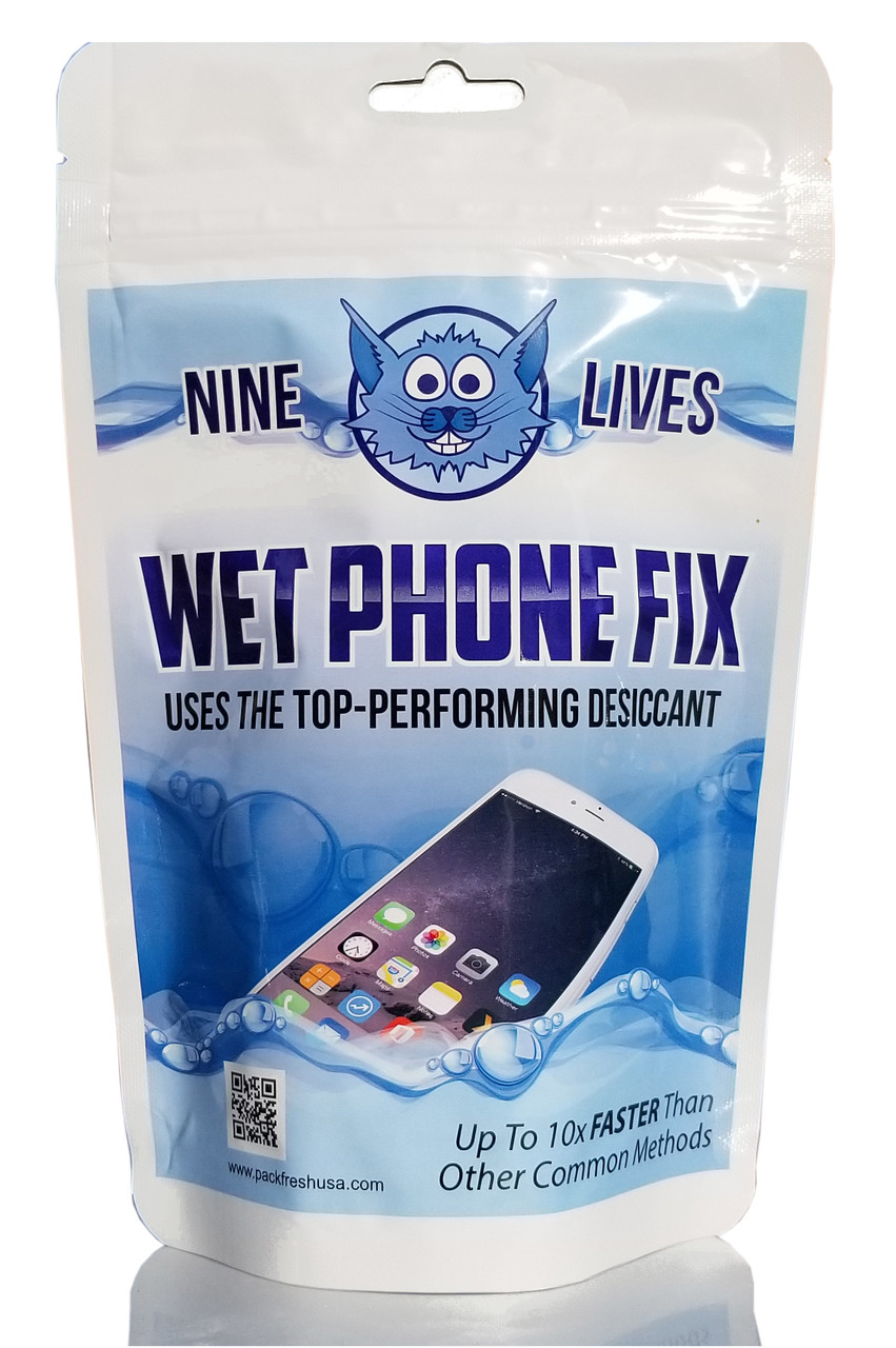 Nine Lives Wet Phone Fix | PackFreshUSA