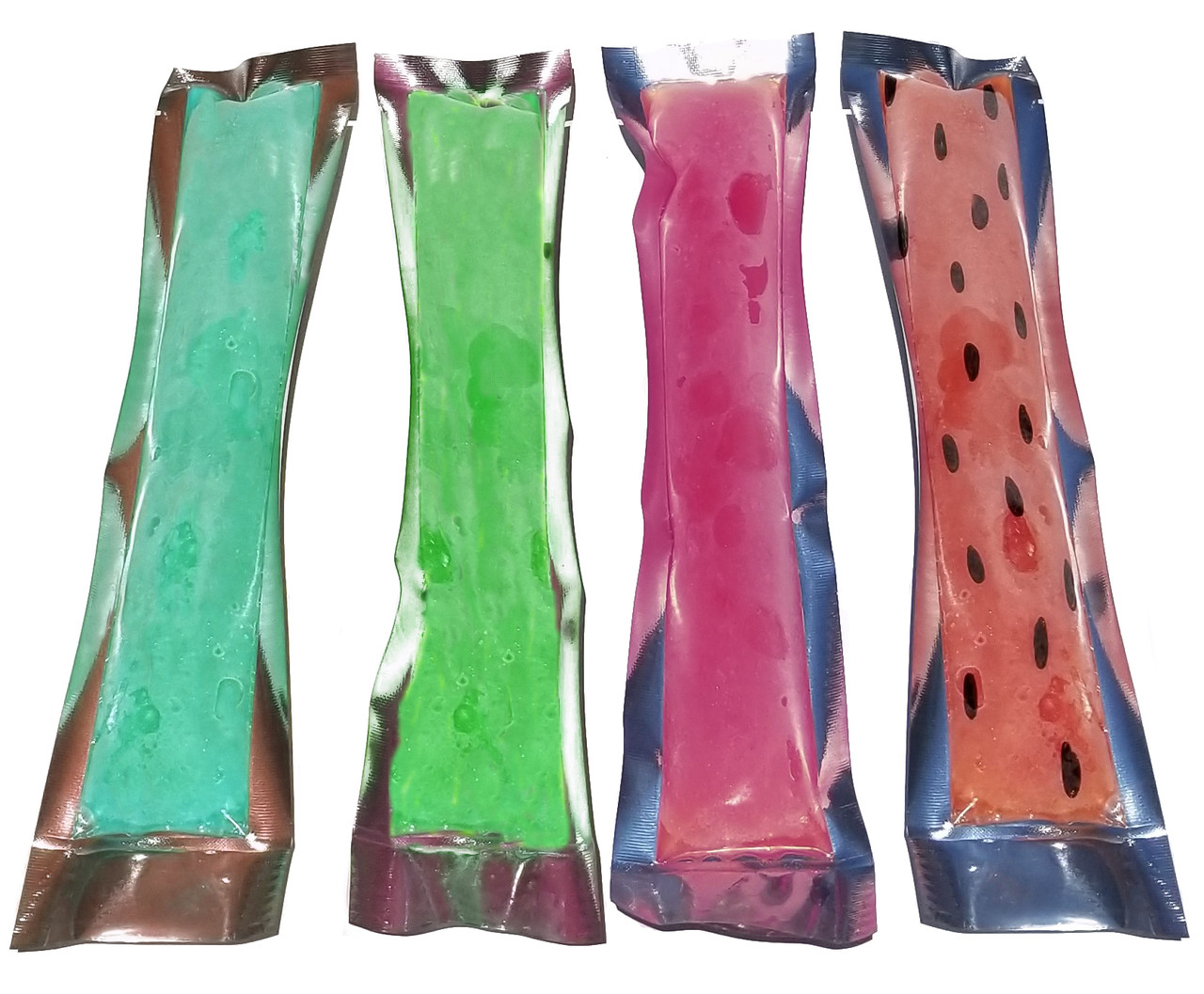 Silver and Clear Freezer Pop Bags | PackFreshUSA