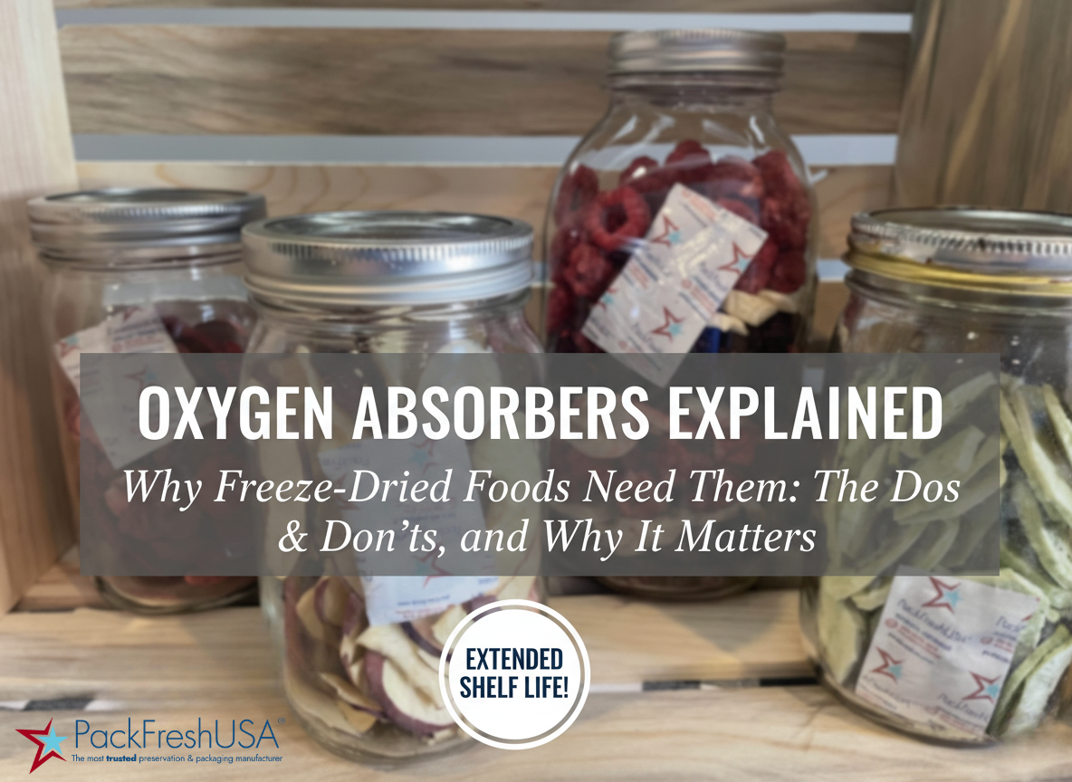 Oxygen Absorbers Explained: Why Freeze-dried Foods Need Them; The Do's ...