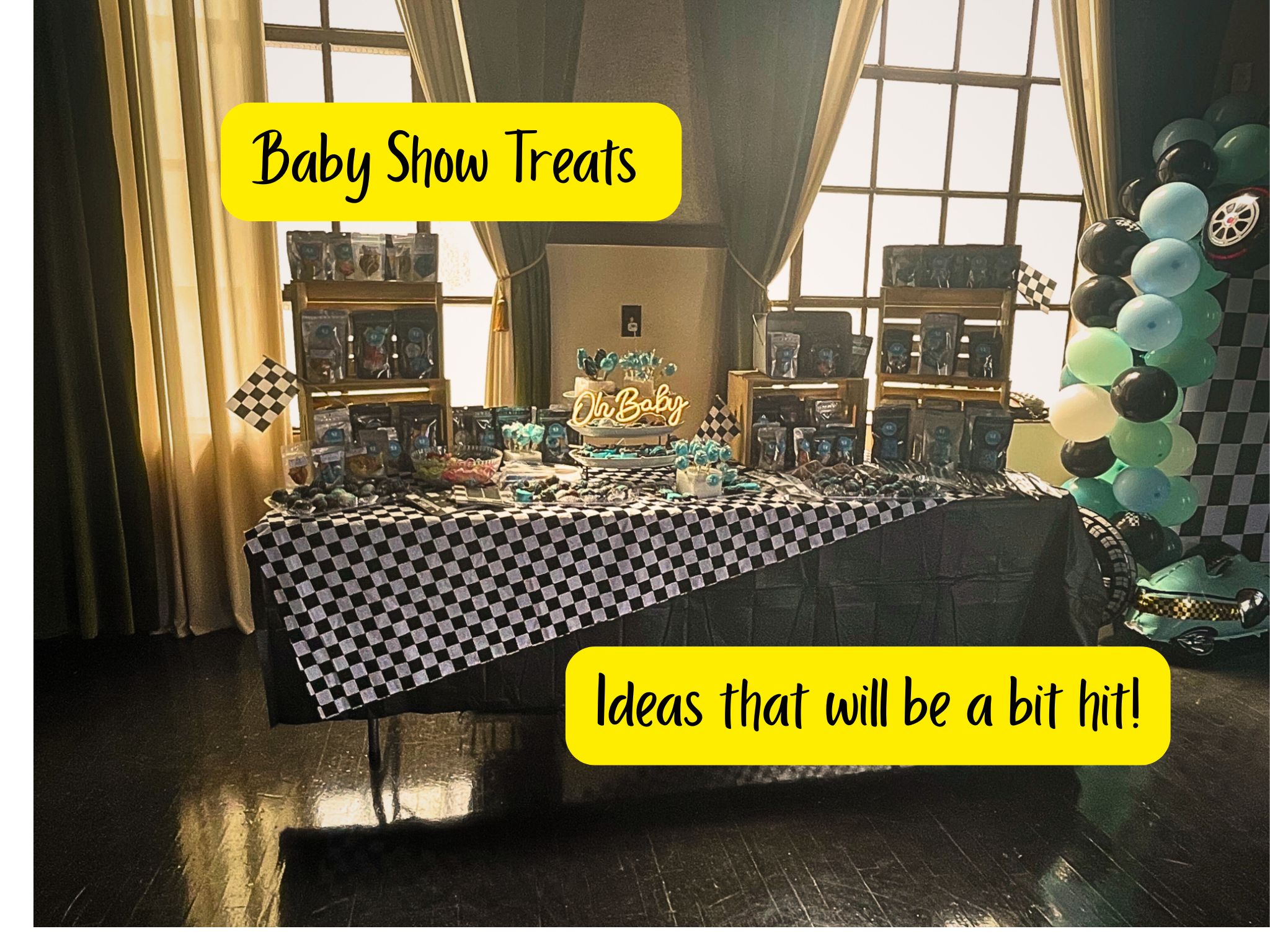 BABY SHOWER TREATS - With a PackFreshUSA Finish Line! - PackFreshUSA