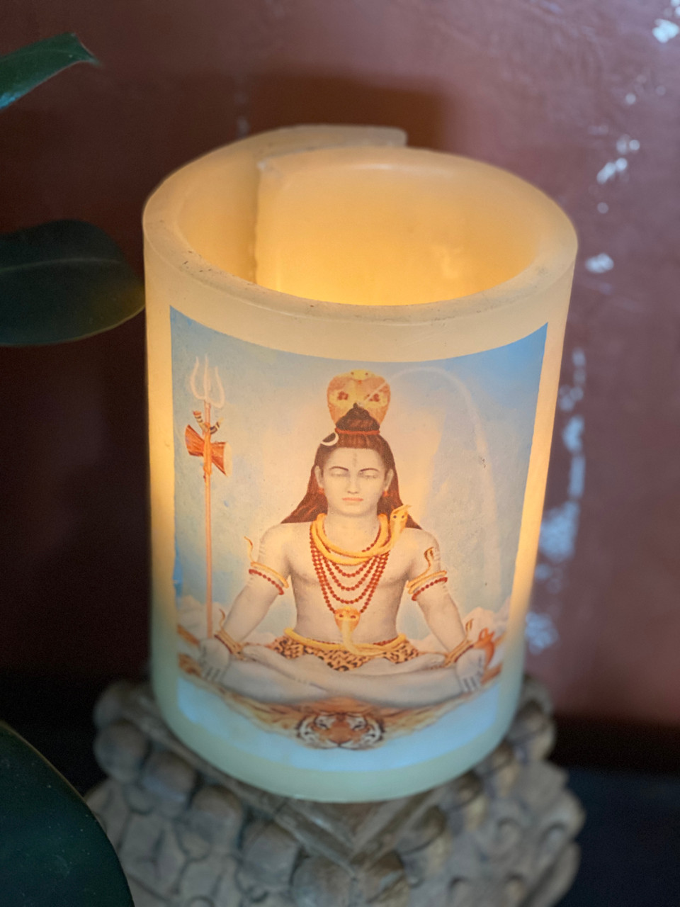Lord Shiva Candle - Sohal Living