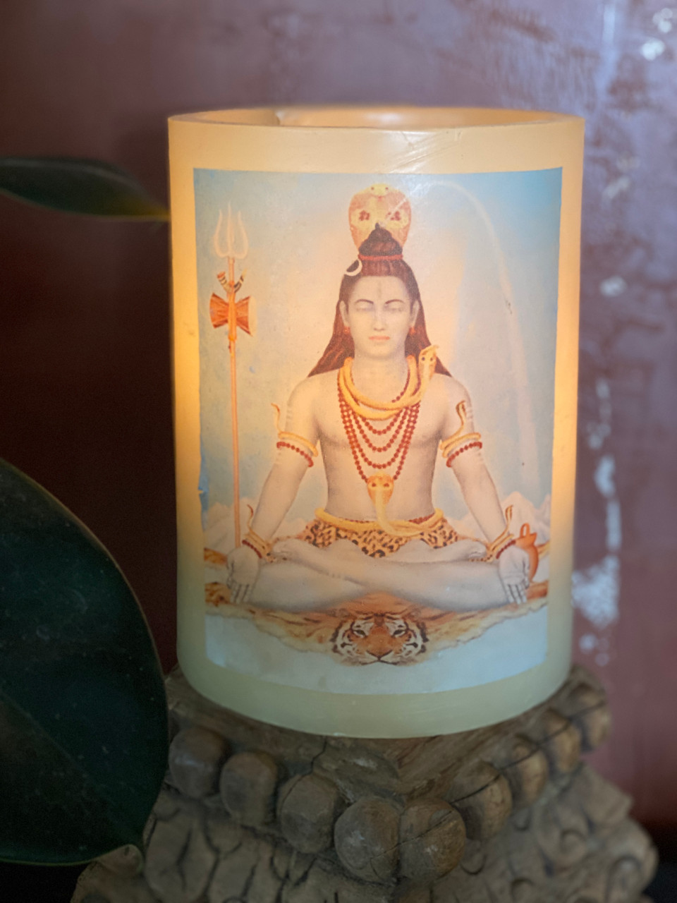 Lord Shiva Candle - Sohal Living