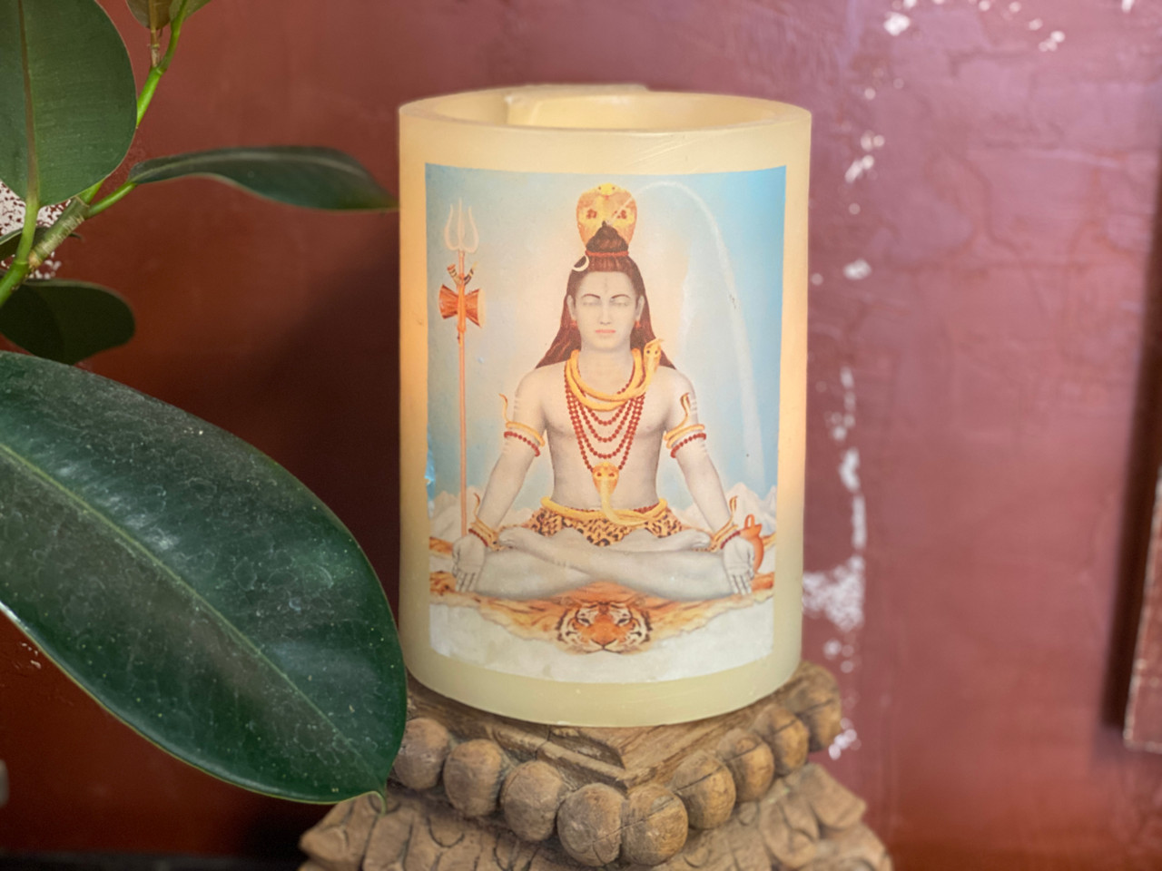 Lord Shiva Candle - Sohal Living