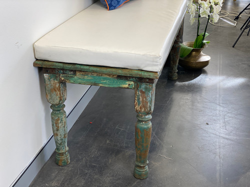 Vintage Indian Bench / Coffee Table - Sohal Living