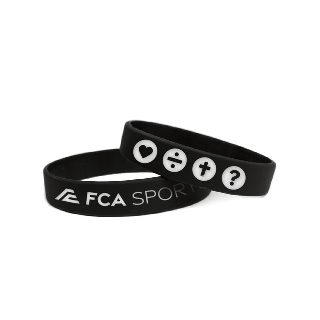 FCA Four Logo Wristband - Pack of 100 (YOUTH)