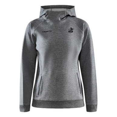 FCA - CRAFT Core Soul Hoodie (Womens) - DARK GREY