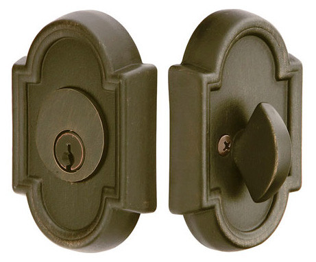 Full Length Interlocking Anodized Latch Protector for Inswing Doors ...