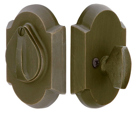 Full Length Interlocking Anodized Latch Protector for Inswing Doors ...