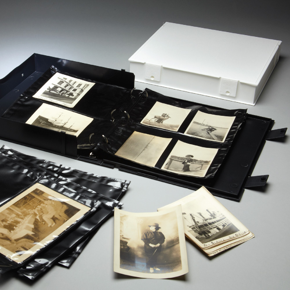 Hollinger Solander Museum Case - Hollinger Metal Edge