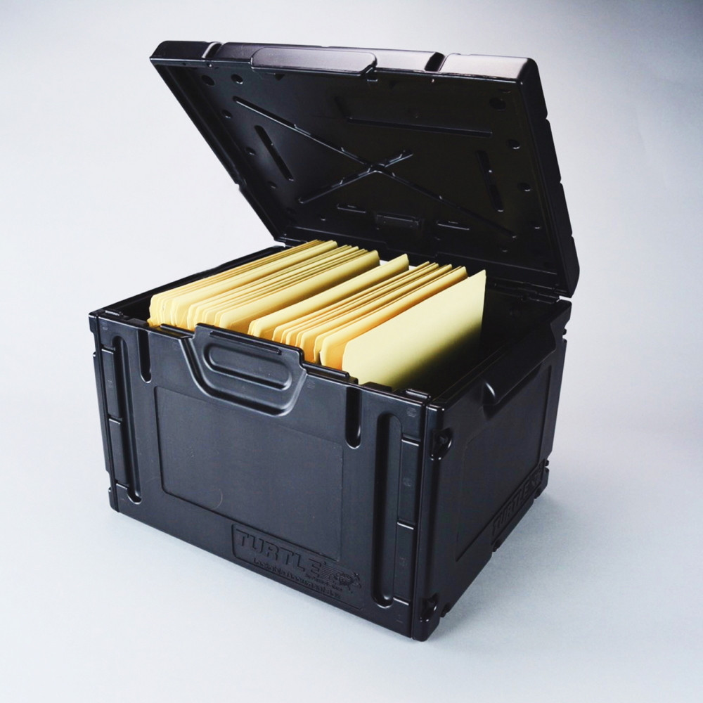 Flip Top Archival Document Box - Hollinger Metal Edge
