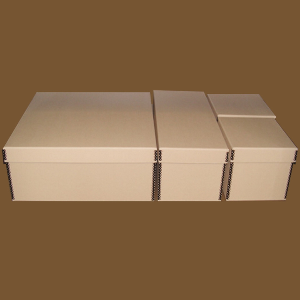 Clamshell Storage Boxes - Hollinger Metal Edge