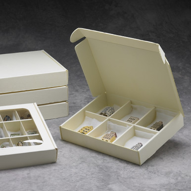 Clamshell Artifact Container System - Hollinger Metal Edge