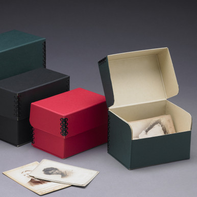 SafeColor® Flip Top Storage Boxes - Hollinger Metal Edge