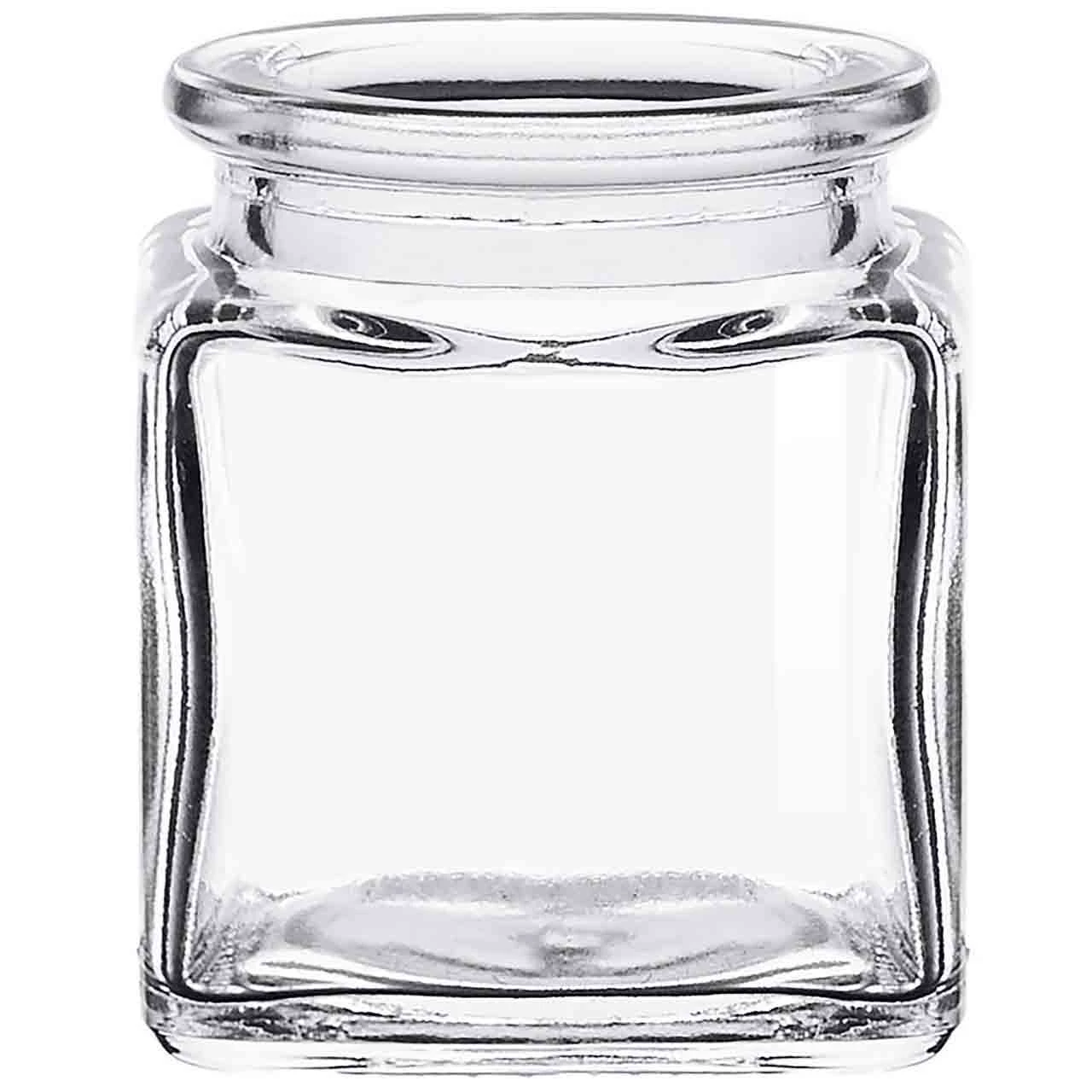 1.4 oz Square Glass Jar | Glassnow